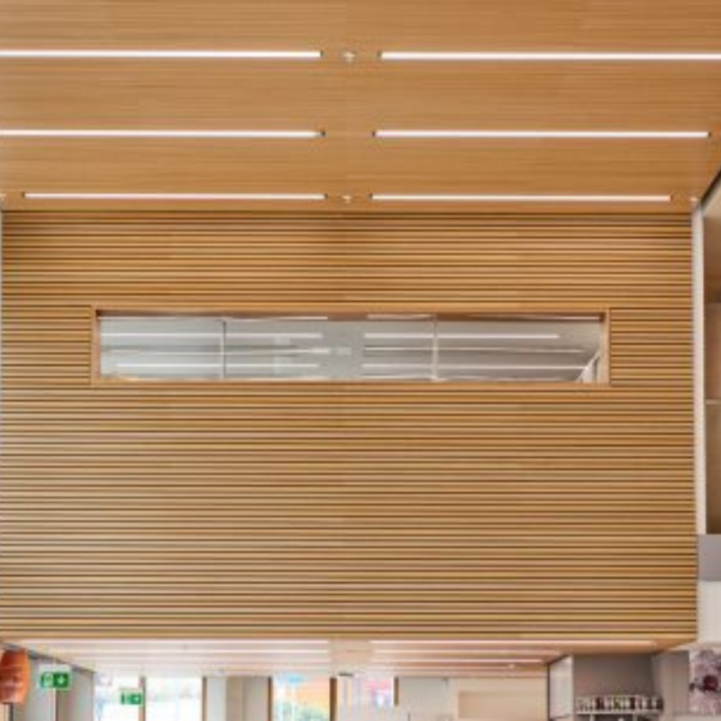 Wood Panel Wall LED - Poli LED and Signs