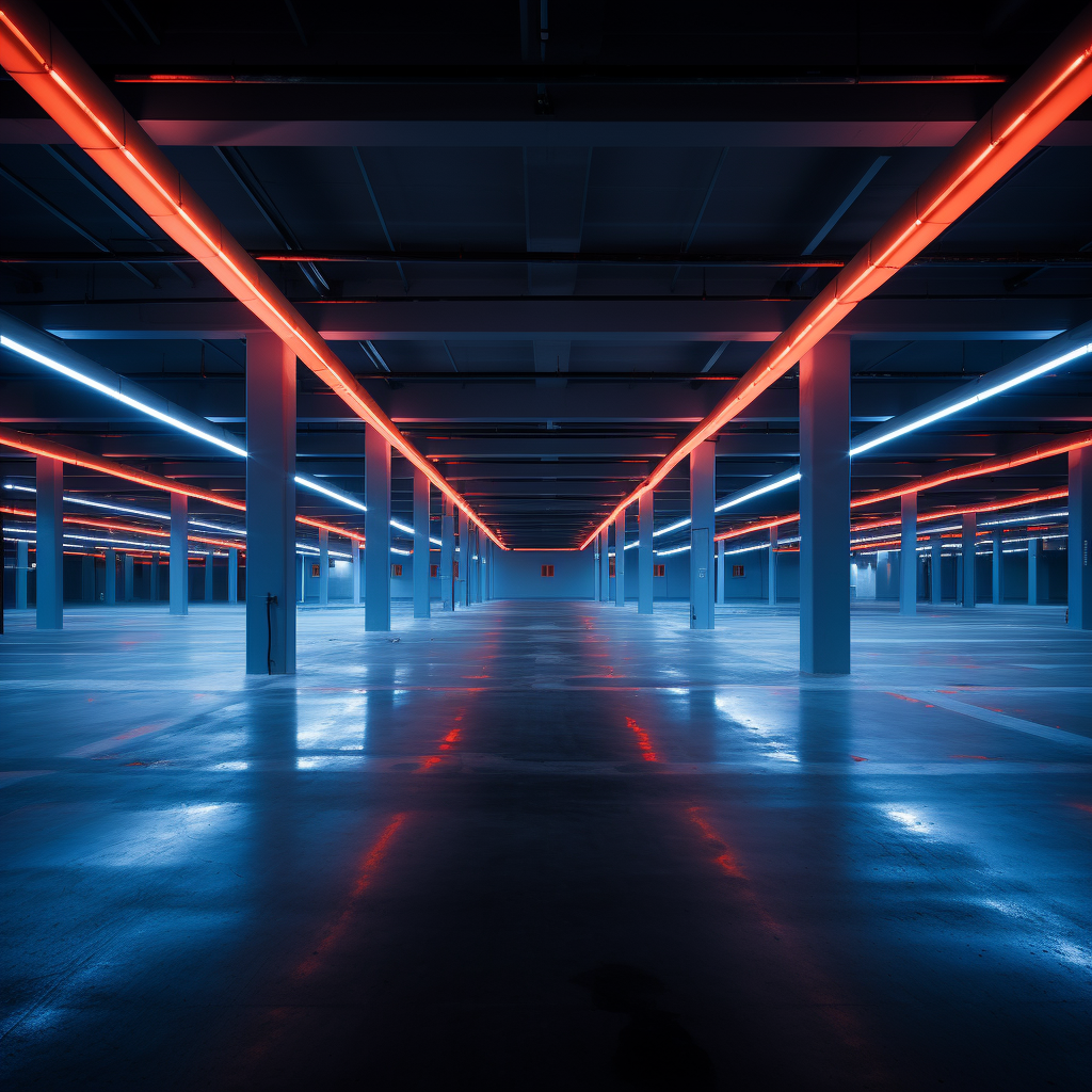 Miami Parking Lot Lighting - Poli LED and Signs