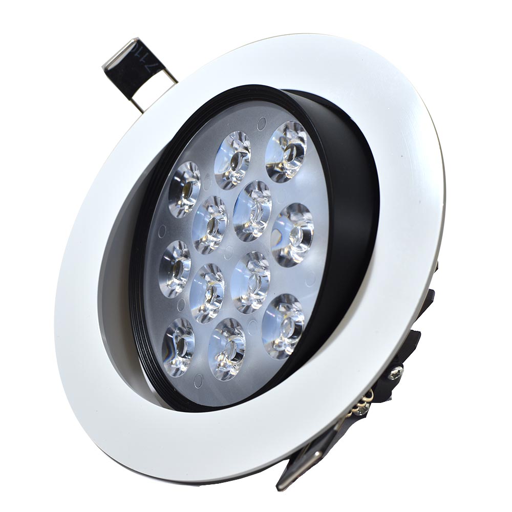 LED adjustable angle ceiling spot light, triac dimmable, 85~260VAC ...