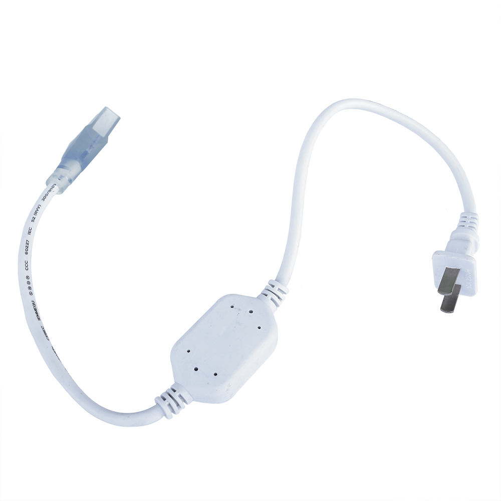 8mm pin power cord for M-HR-3014, ETL Listed - Poli LED and Signs